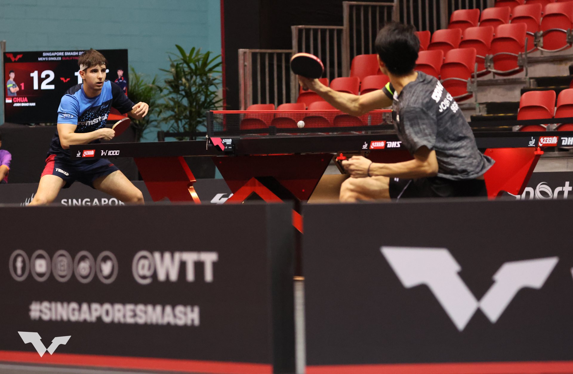 TeamSG’s Josh Chua Stuns Higher-ranked Opponent on Day 1 of Singapore Smash 2023!